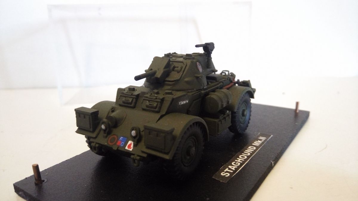 Британский бронеавтомобиль Staghound Mk.II в масштабе 1/72